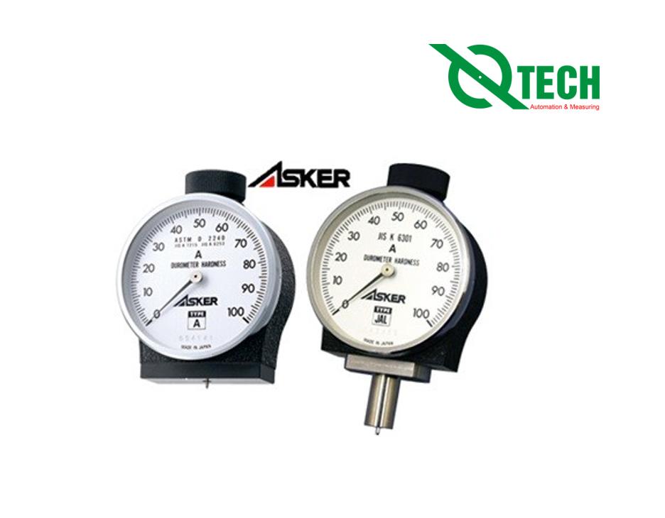 Máy đo độ cứng cao su Asker Type A, B, C, D, E, F, C1L, C2L